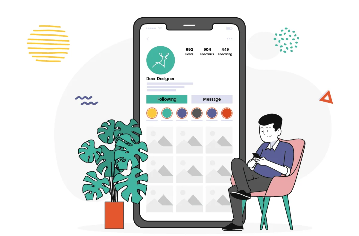 Create a first impression: crafting a successful social media profile