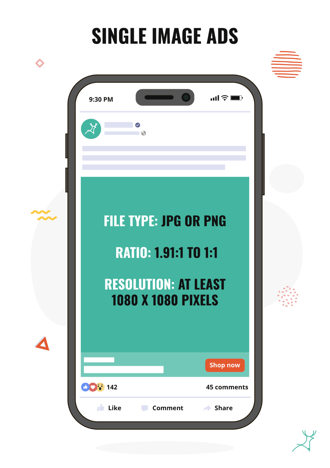 Get your image sizes right: A guide to Facebook ad specs cheat sheet 2024