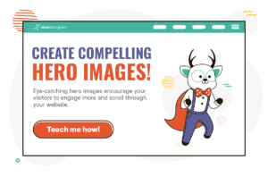 Website hero section design: Best practices & examples - Deer Designer