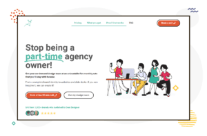 Website hero section design: Best practices & examples - Deer Designer