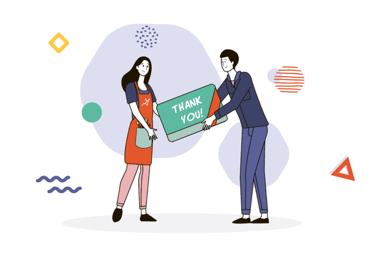 Simple thank you card templates to appreciate your clients